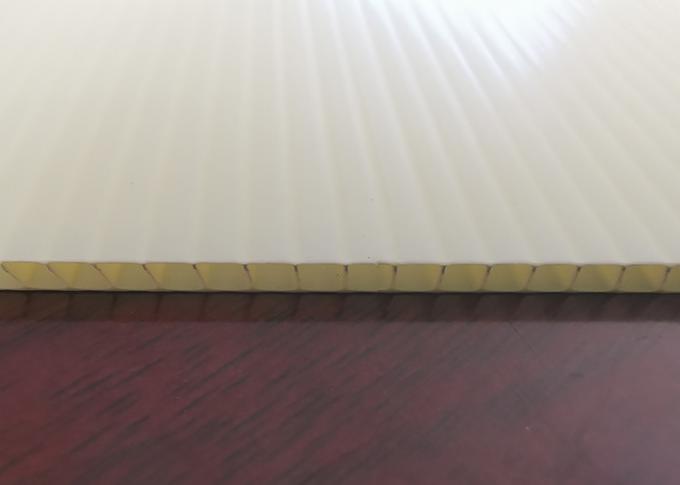 Waterproof And Lightweight Fluted Twin Wall Plastic Sheet